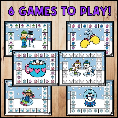 Winter Emotions Board Game | Game for Social Emotional Literacy | Made ...