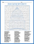 FIFTY (50) US STATE CAPITALS Word Search & Find Worksheet Activity ...