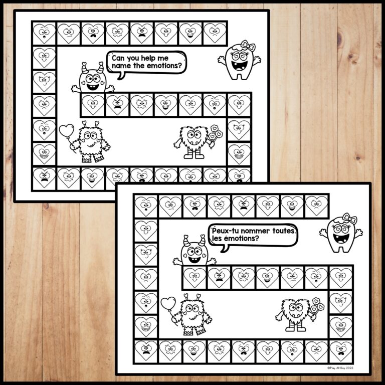 Valentine’s Day Emotions Board Game | FREE Game for Social Emotional ...