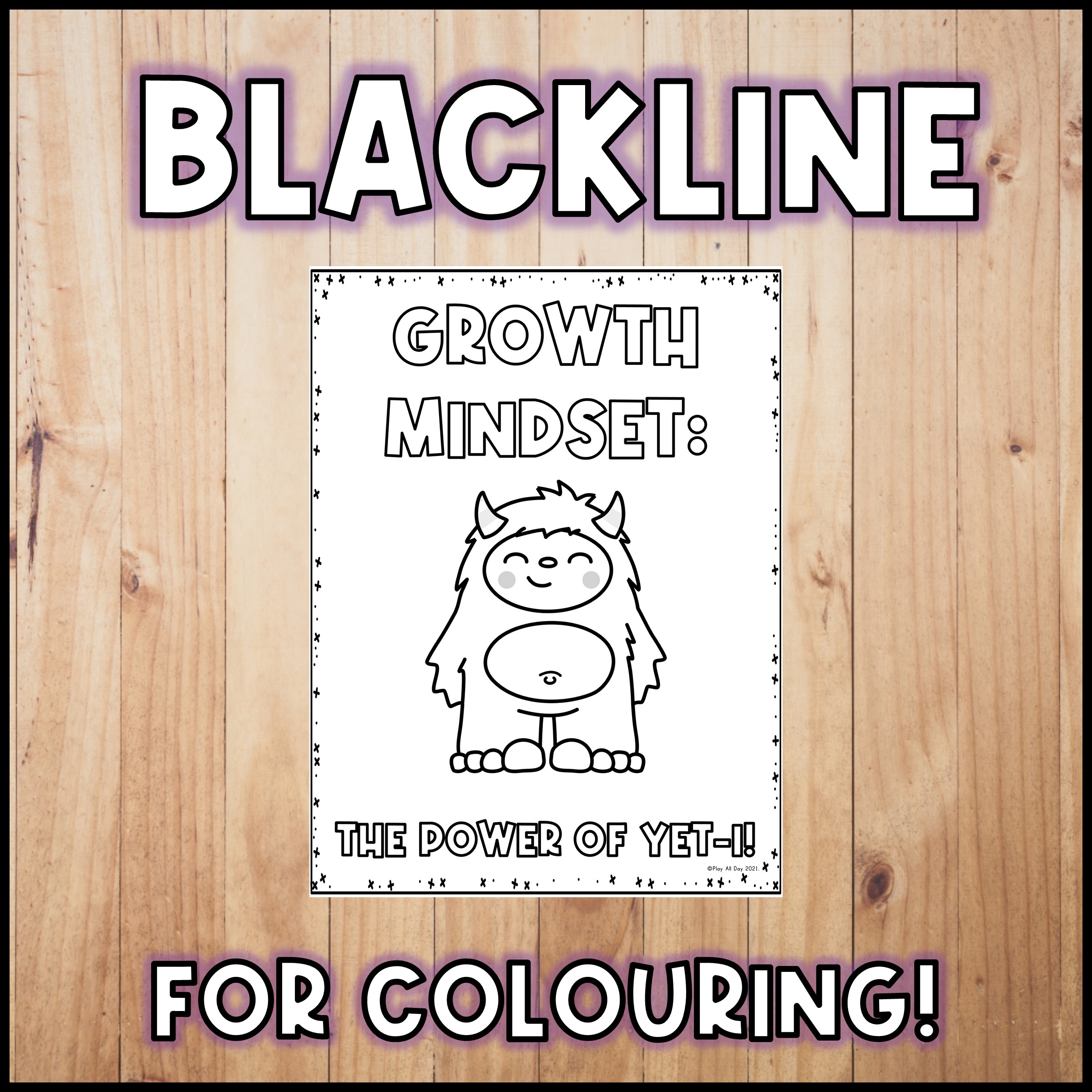 FREE Growth Mindset Posters | The Power of Yet-i | Made By Teachers