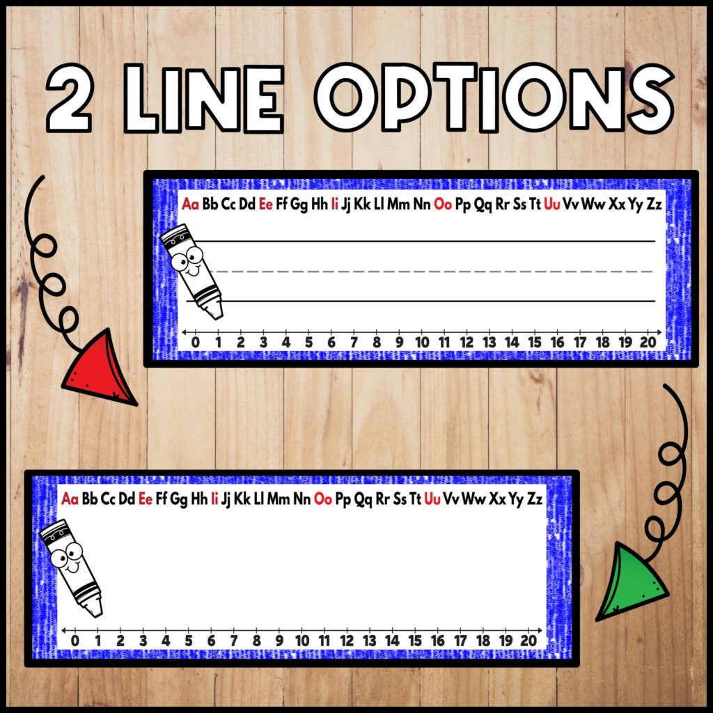 EDITABLE Desk Name Plates | FREE Crayon Theme | Made By Teachers