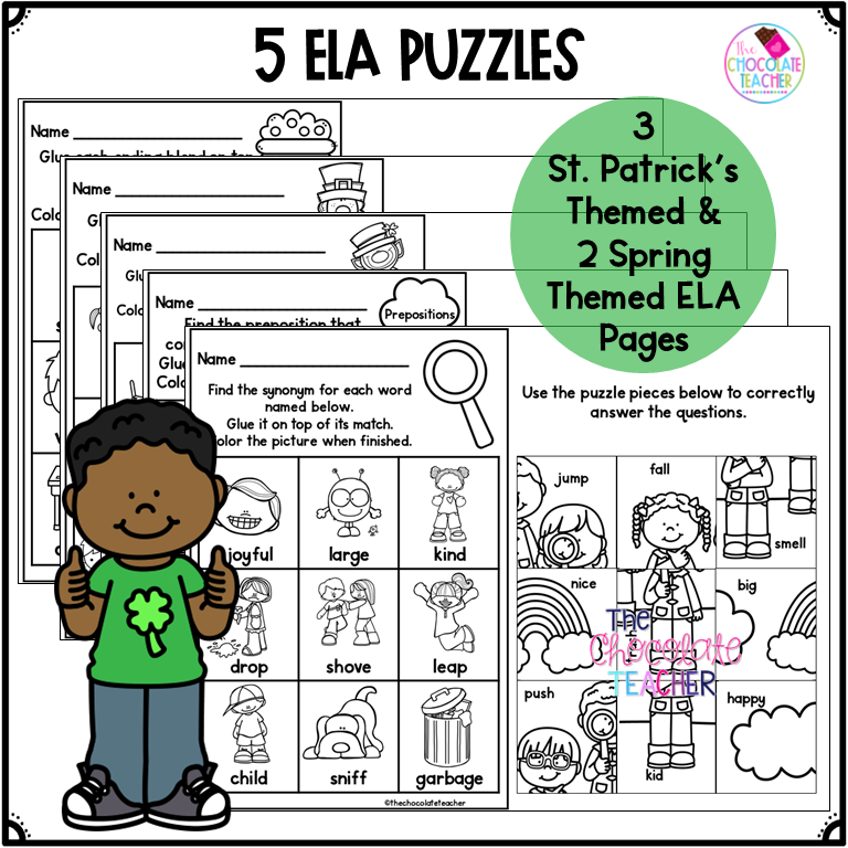 Math Phonics Worksheets - St. Patrick's Day - March Activities ...