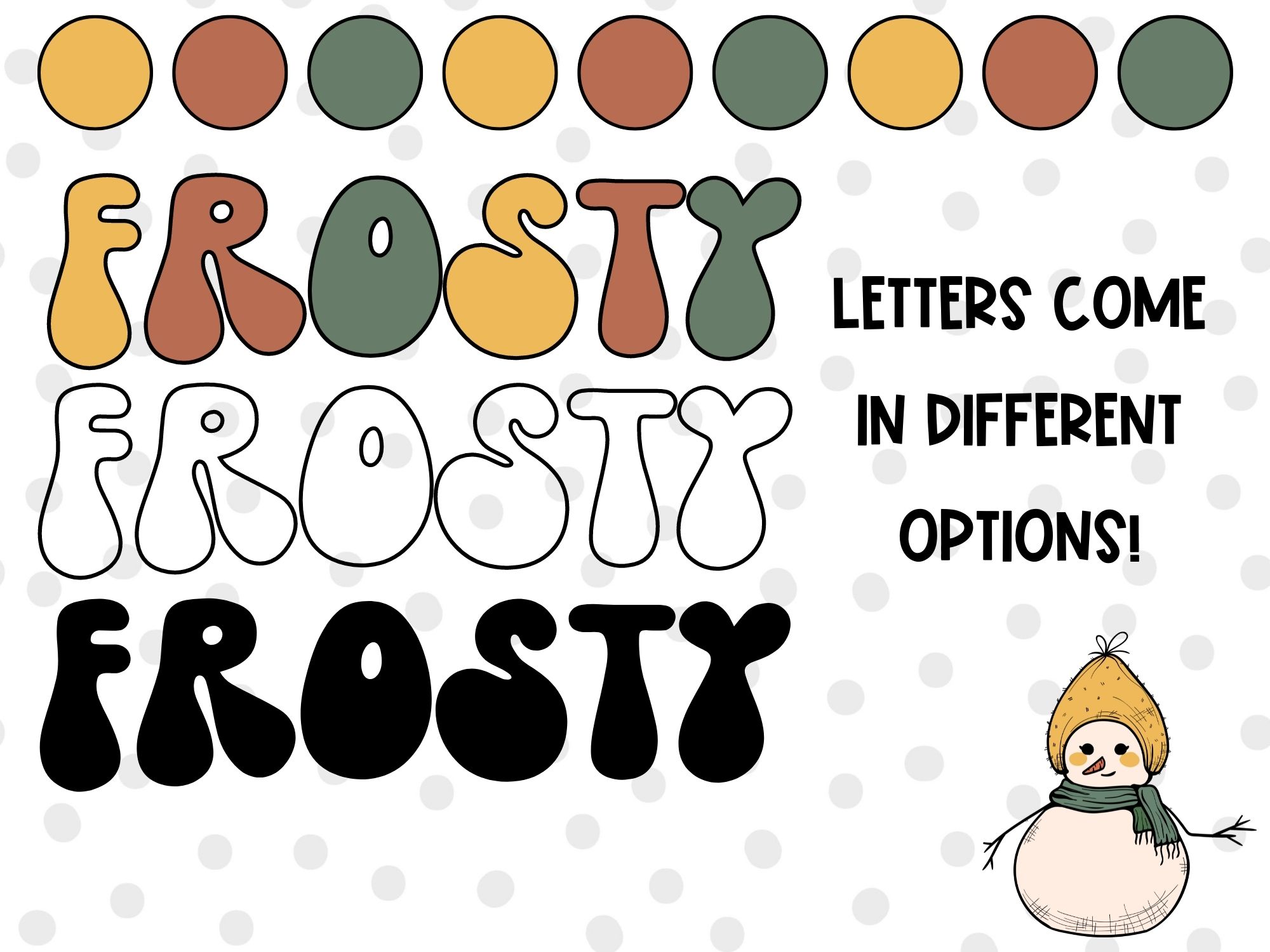 Retro Winter Bulletin Board and Boho Winter Door Decor Kit | Made By ...