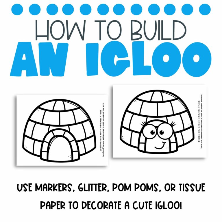 Winter Writing and Craft: How to Build an Igloo | Made By Teachers