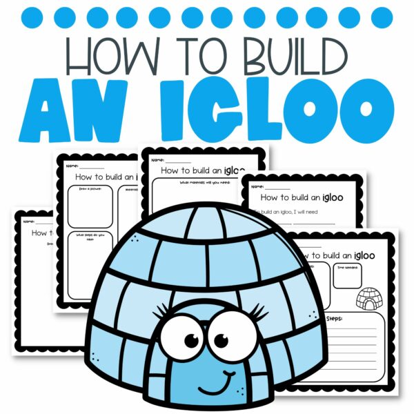 Winter Writing and Craft: How to Build an Igloo | Made By Teachers