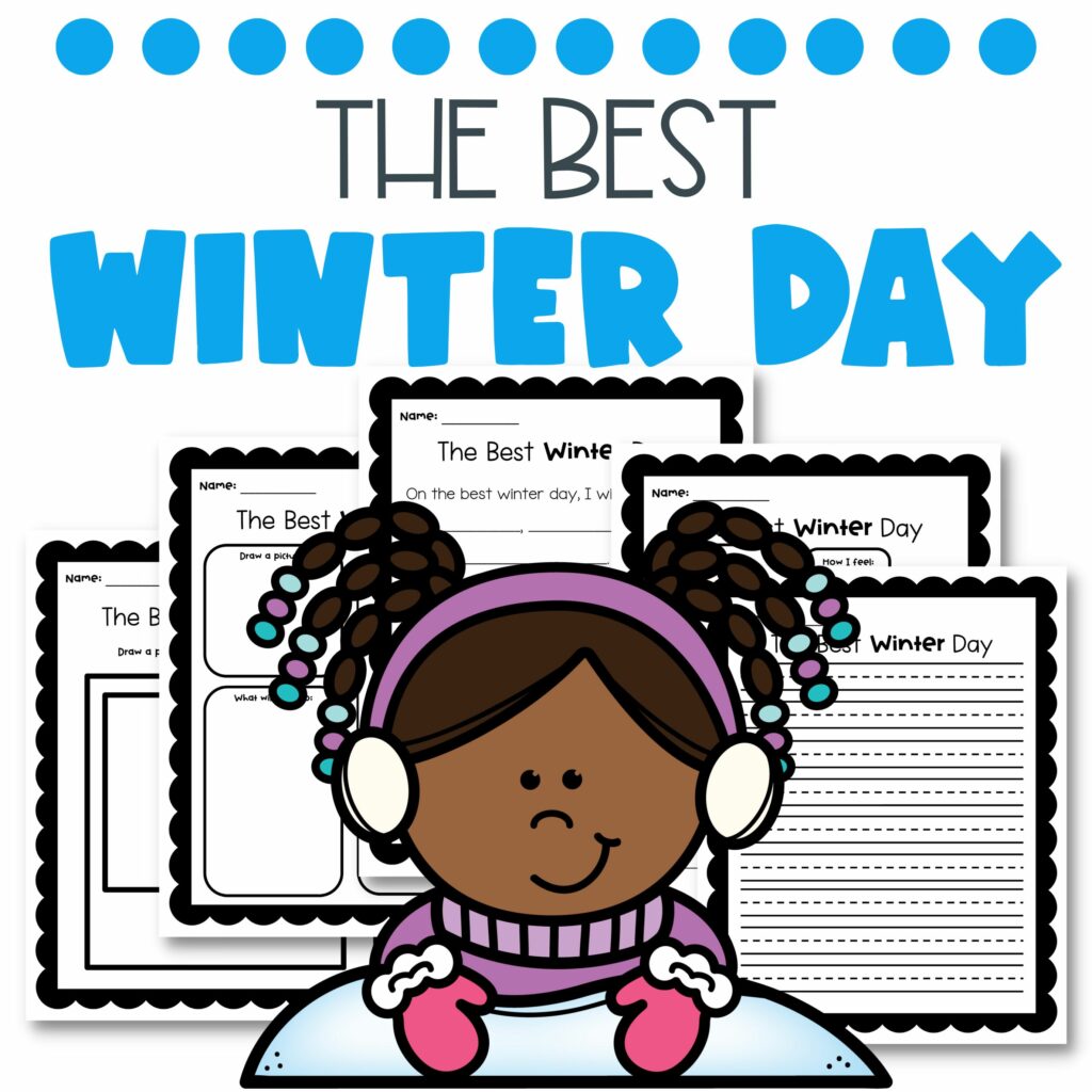 Winter Writing and Craft: The Best Winter Day, Narrative Writing | Made ...