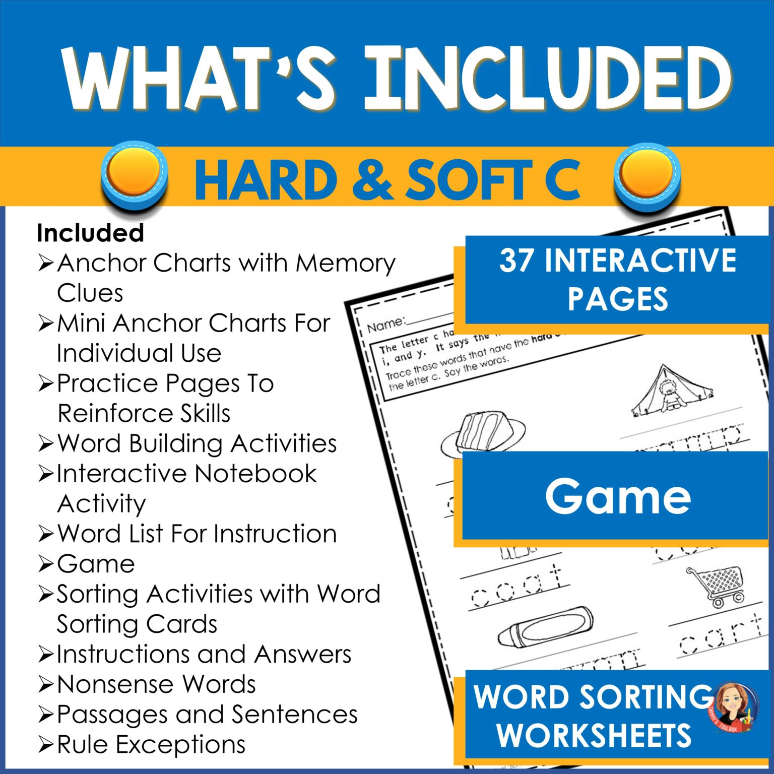 Spelling Rules - Hard and Soft C Activities | Made By Teachers