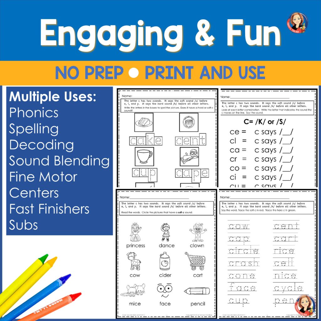 Spelling Rules - Hard and Soft C Activities | Made By Teachers