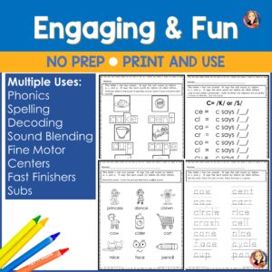 Spelling Rules - Hard and Soft C Activities | Made By Teachers