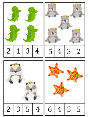 Numbers 1–10, Counting Cards, Montessori, Flashcards | Made By Teachers