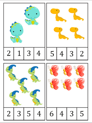 Numbers 1–10, Counting Cards, Montessori, Flashcards | Made By Teachers