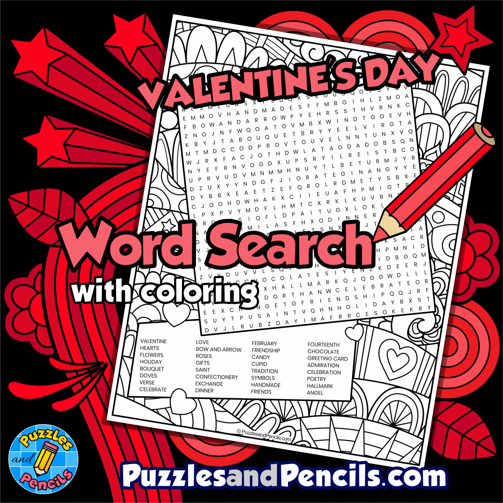 Positive Mindset Word Search Puzzle Activity Page with Coloring ...