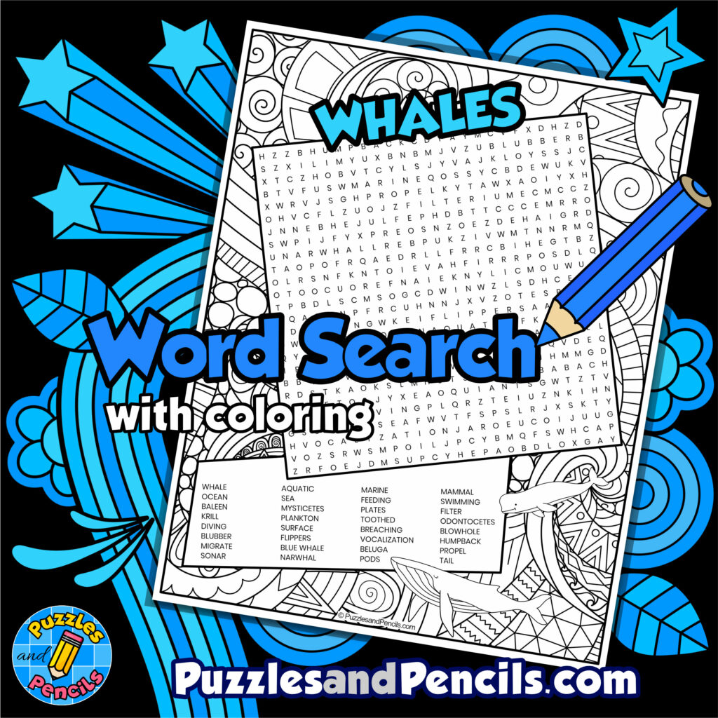 Career Exploration Word Search Puzzle Activity Page with Coloring ...