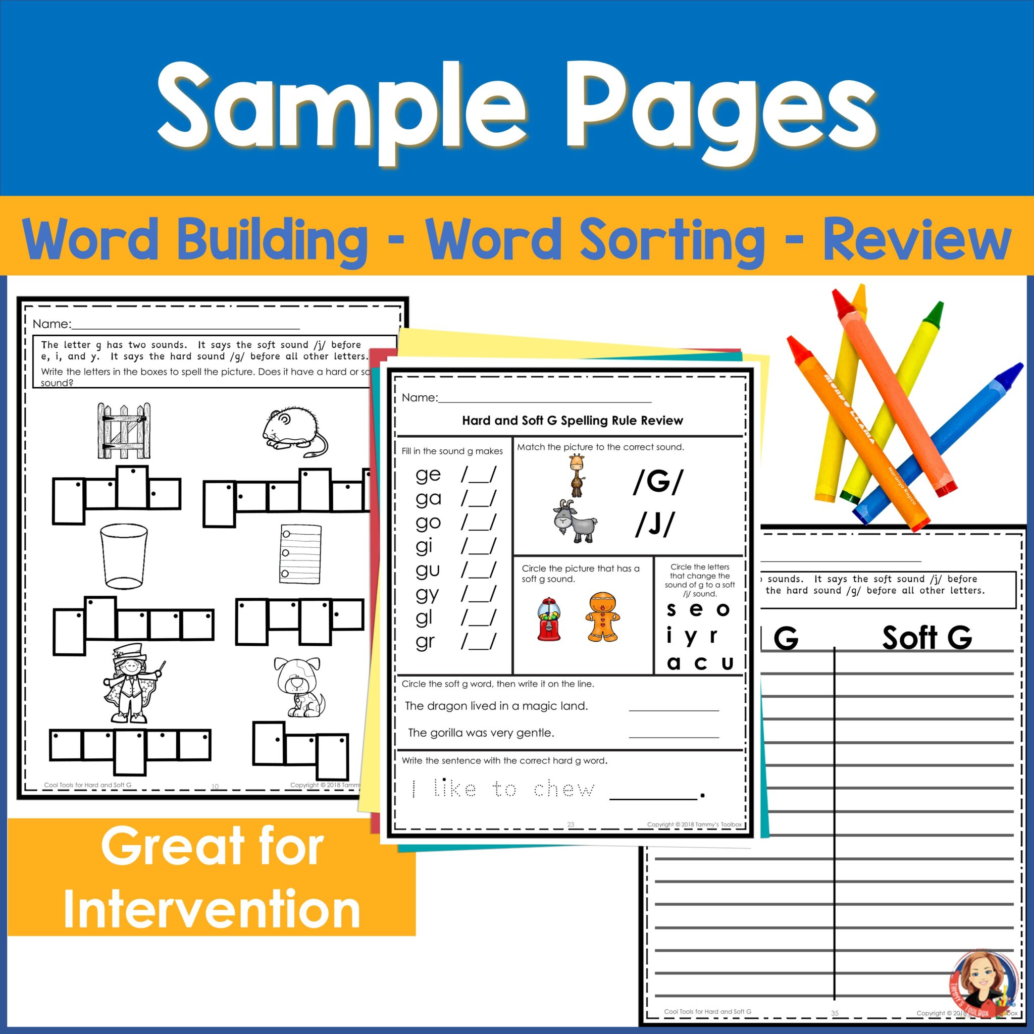 Spelling Rules - Hard and Soft G Activities | Made By Teachers