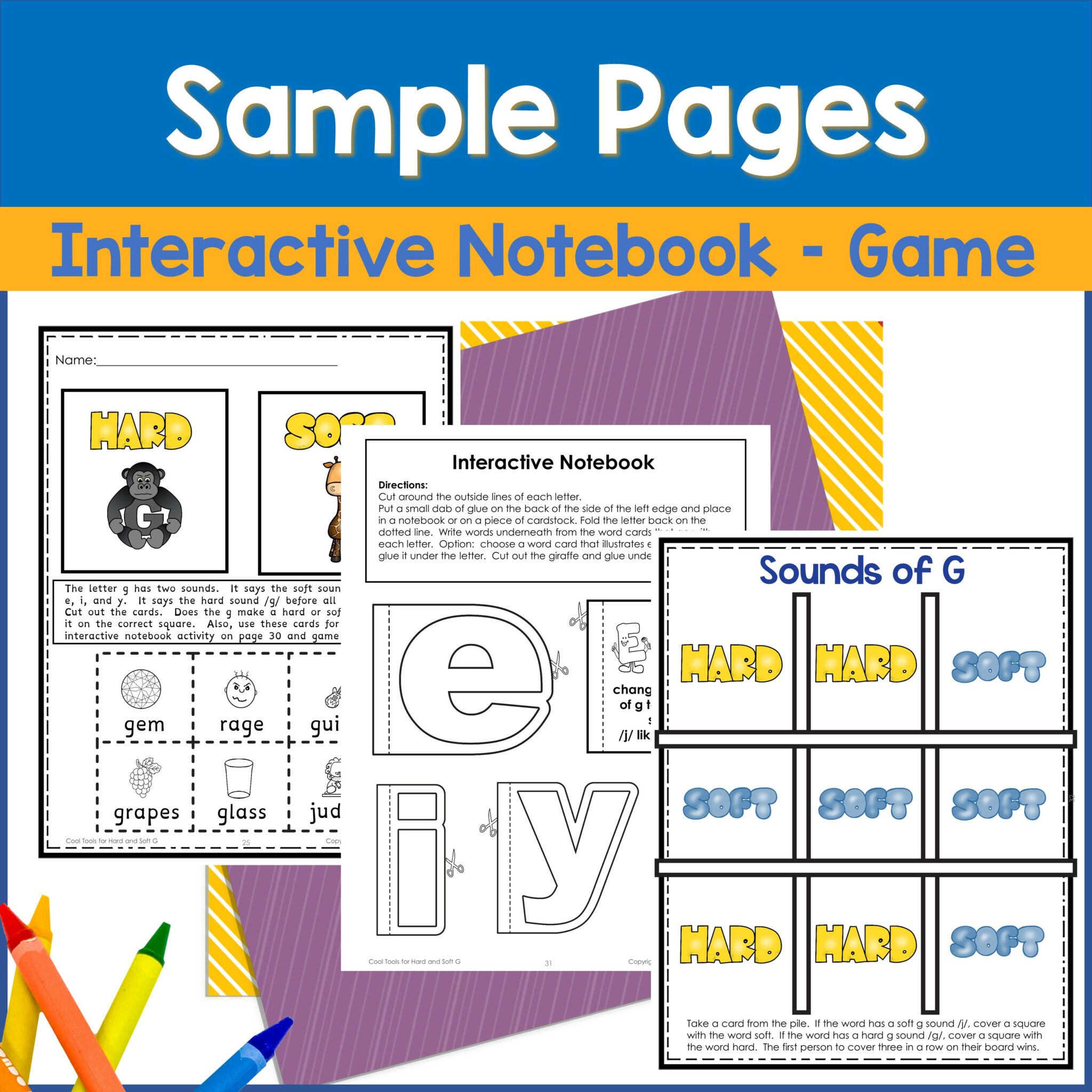 Spelling Rules - Hard and Soft G Activities | Made By Teachers