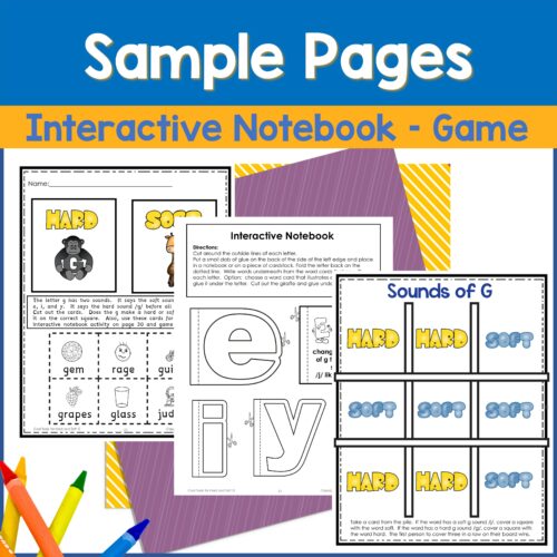 Spelling Rules - Hard and Soft G Activities - Made By Teachers