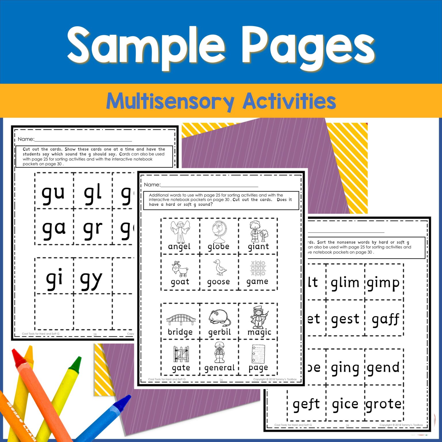 Spelling Rules - Hard and Soft G Activities | Made By Teachers