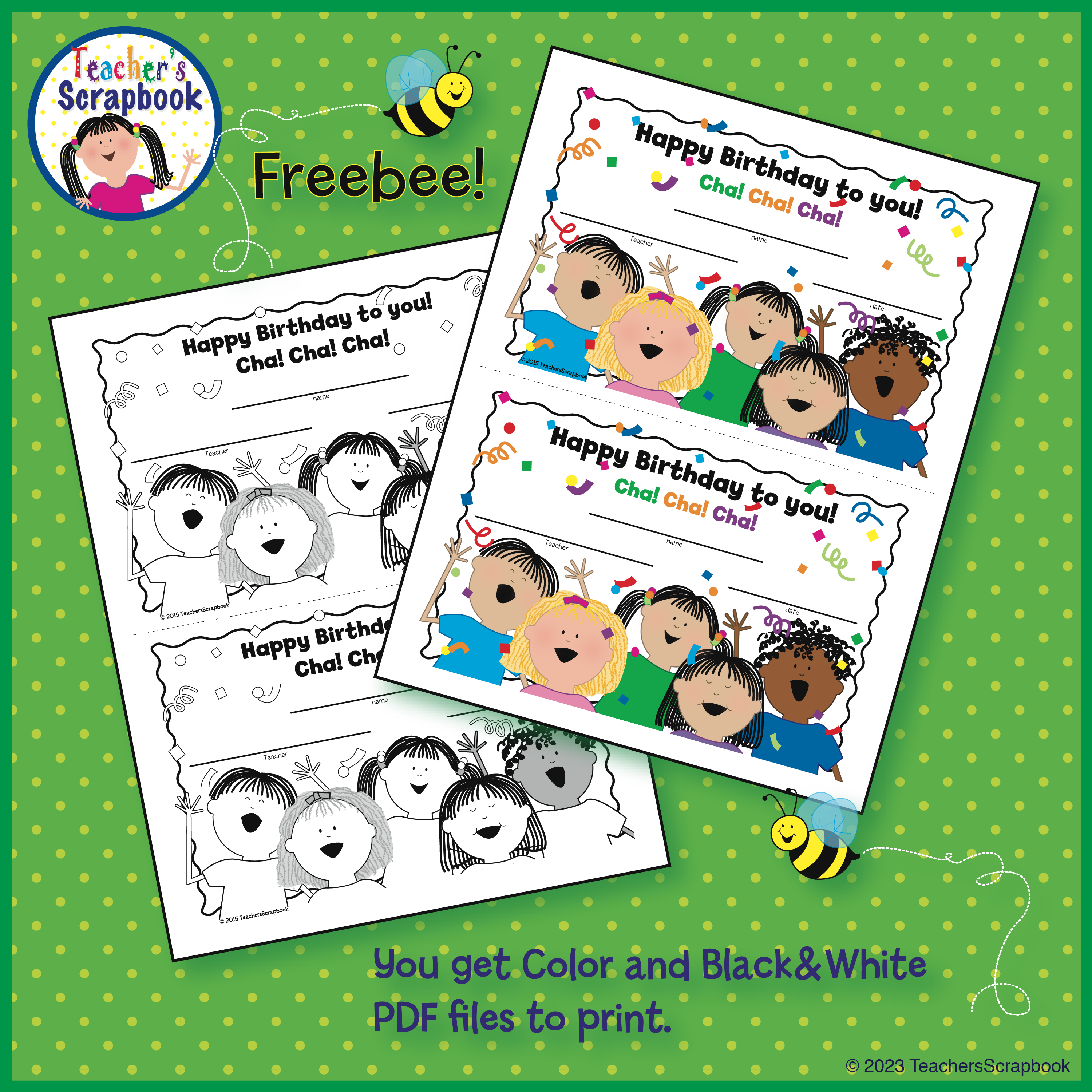 Free Happy Birthday Certificate | Made By Teachers