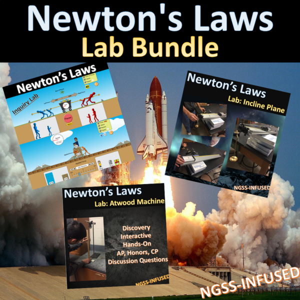 Newton's Laws Lab Bundle | Made By Teachers