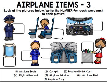 Airport - Travel - Life Skills - Special Education - Vocabulary - Unit ...