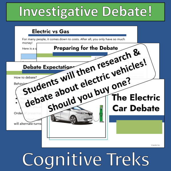 Electric Cars (Vehicles) Lesson & Investigative Debate | Energy & Human ...