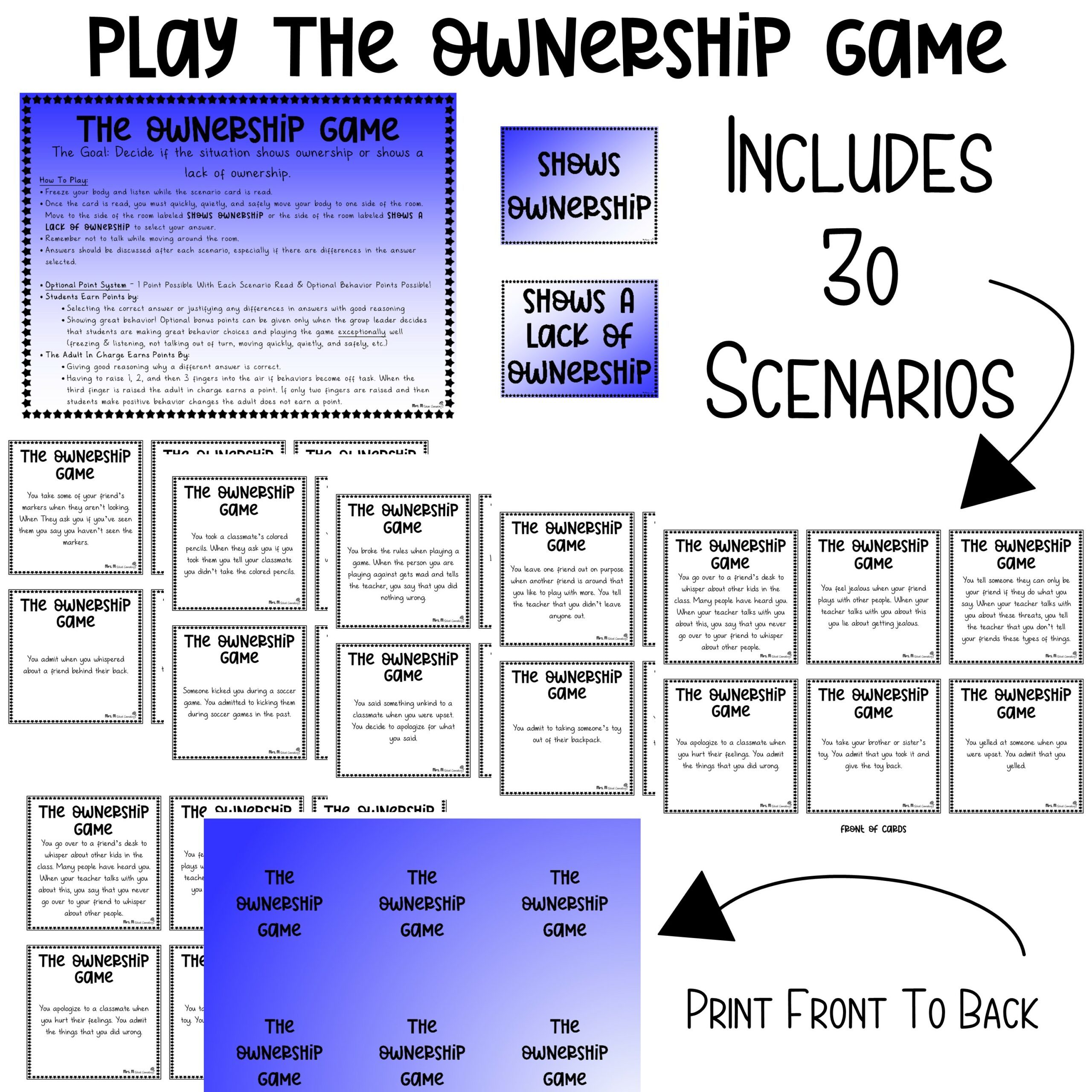 Ownership / Teaching Responsibility & Conflict Resolution Skills For ...