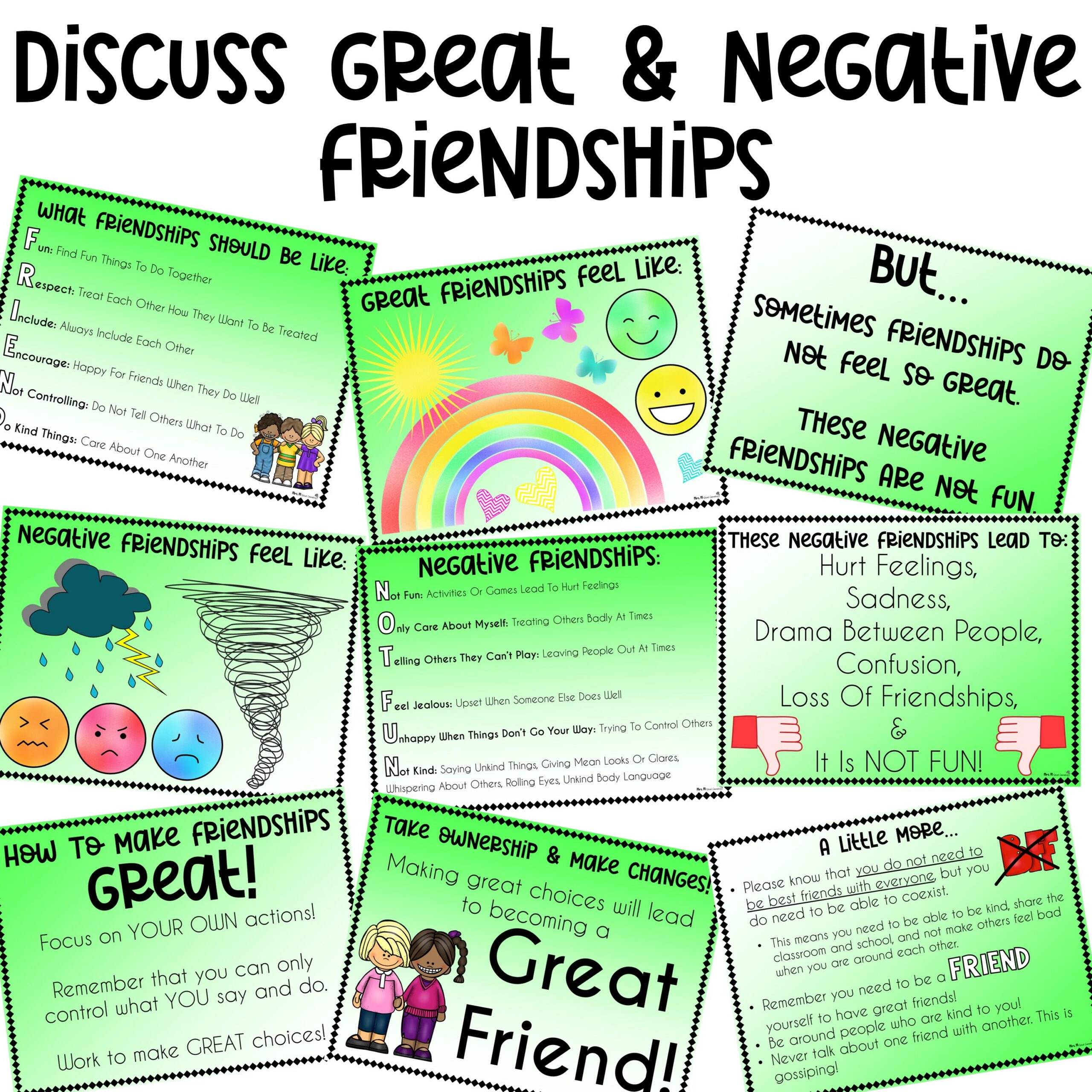 Great & Negative Friendships / Girl Drama / Relational Aggression ...