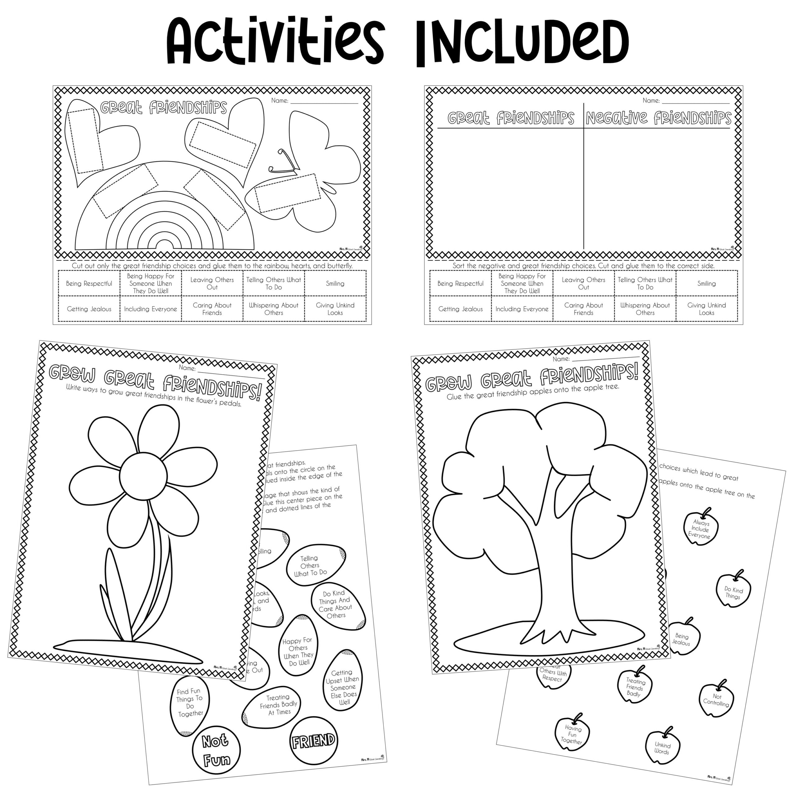 Great & Negative Friendships / Girl Drama / Relational Aggression ...