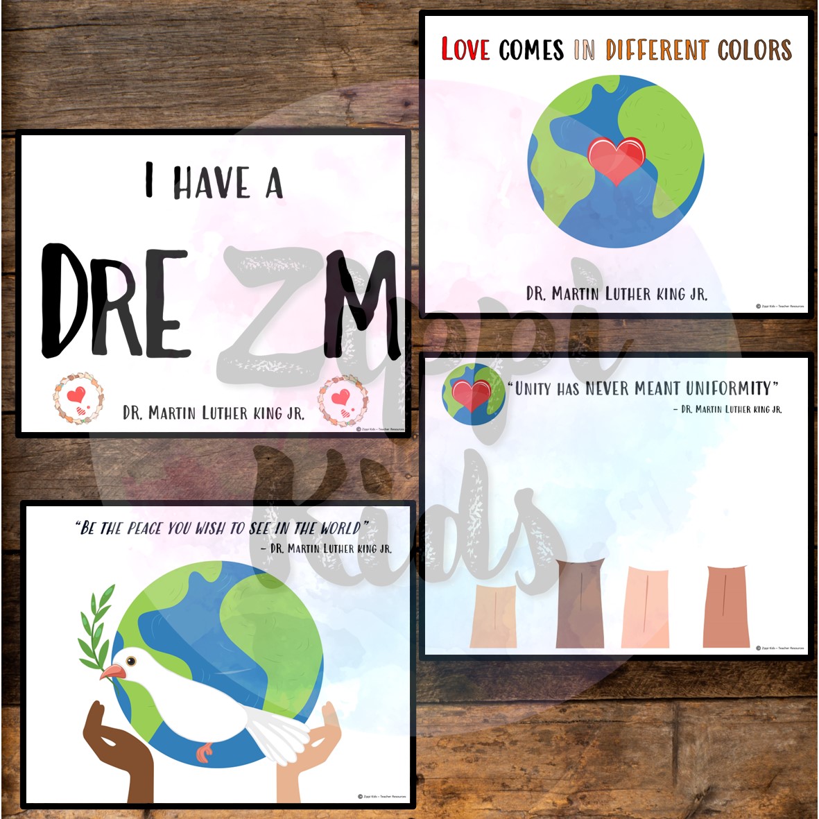 Martin Luther King Jr. Handprint Craft Activities, Keepsake, Gift, MLK ...