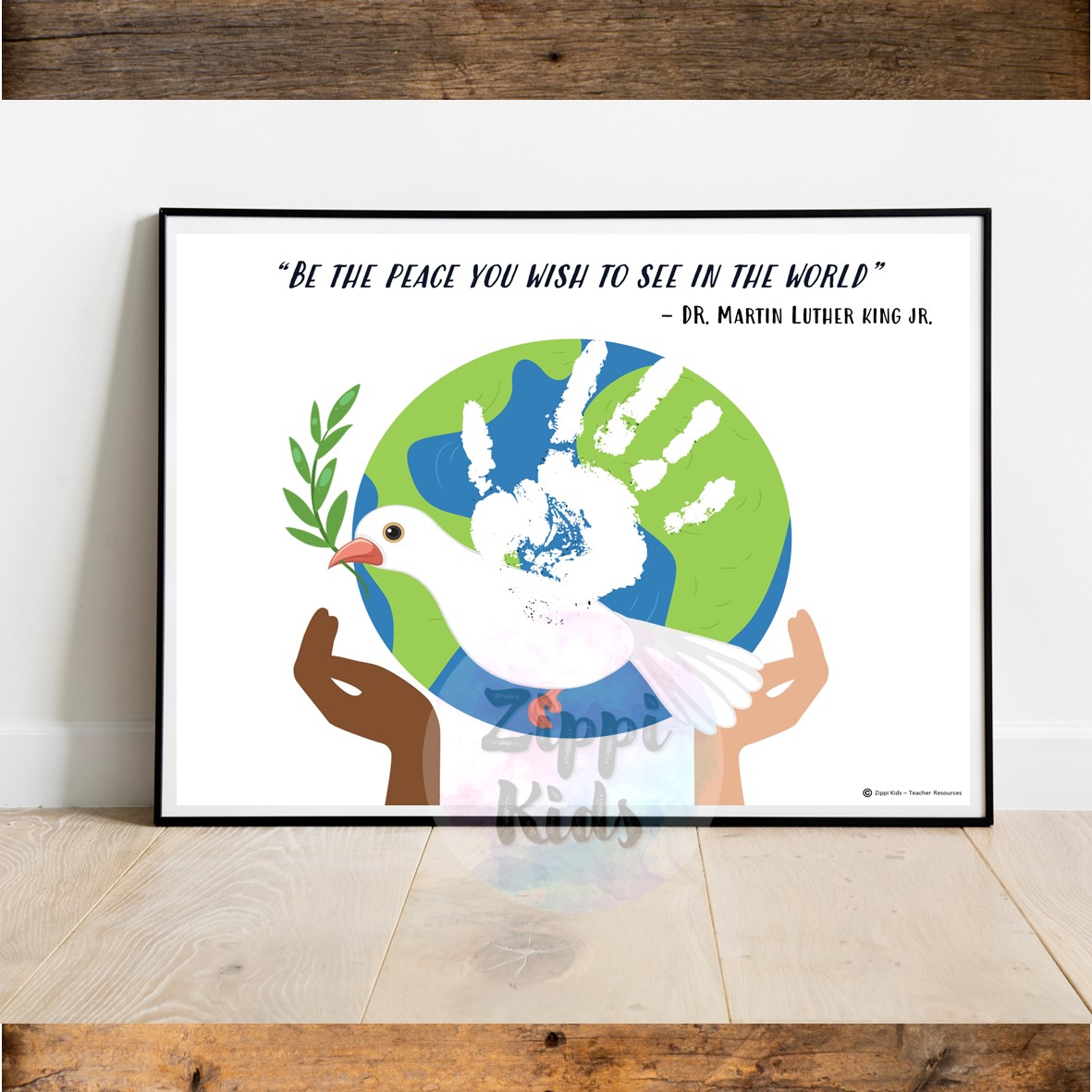 Martin Luther King Jr. Handprint Craft Activities, Keepsake, Gift, MLK ...