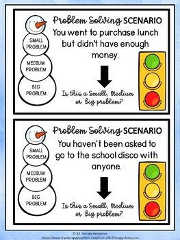 PROBLEM SOLVING SNOWMAN I Winter Activity & Cards I Size of the Problem ...