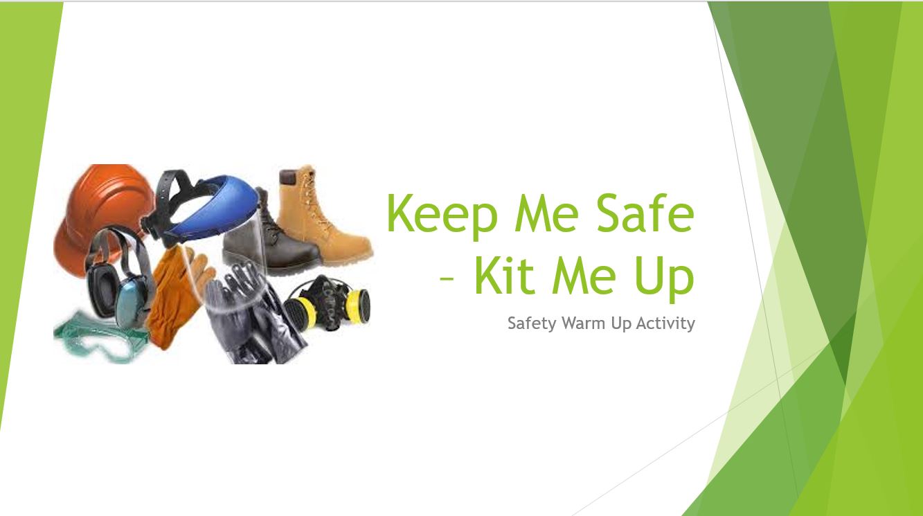 Health and Safety PPE Dice Game - Warm up / Lesson Starter | Made By ...