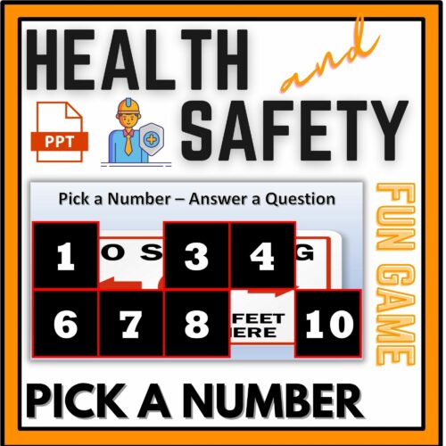 Health and Safety Workplace Reveal the Picture game | Made By Teachers