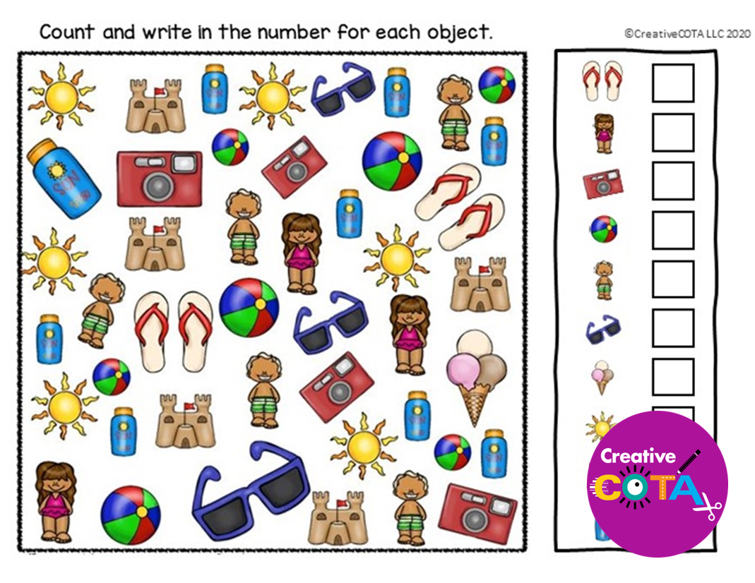 June Occupational Therapy Skill Building Activities and Worksheets ...