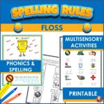 Spelling Rules - The FLSZ Floss Rule Activities | Made By Teachers
