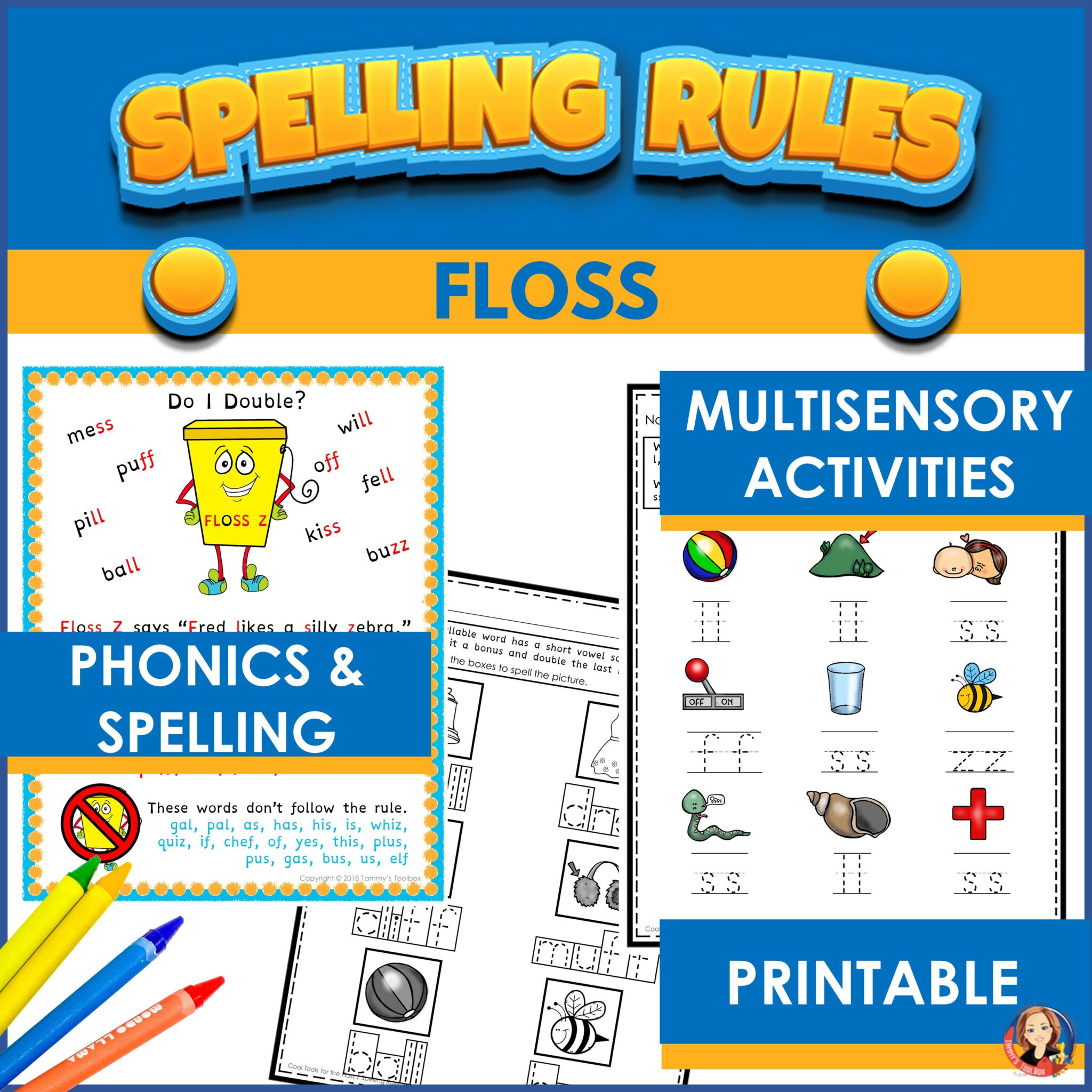 Spelling Rules - The FLSZ Floss Rule Activities | Made By Teachers