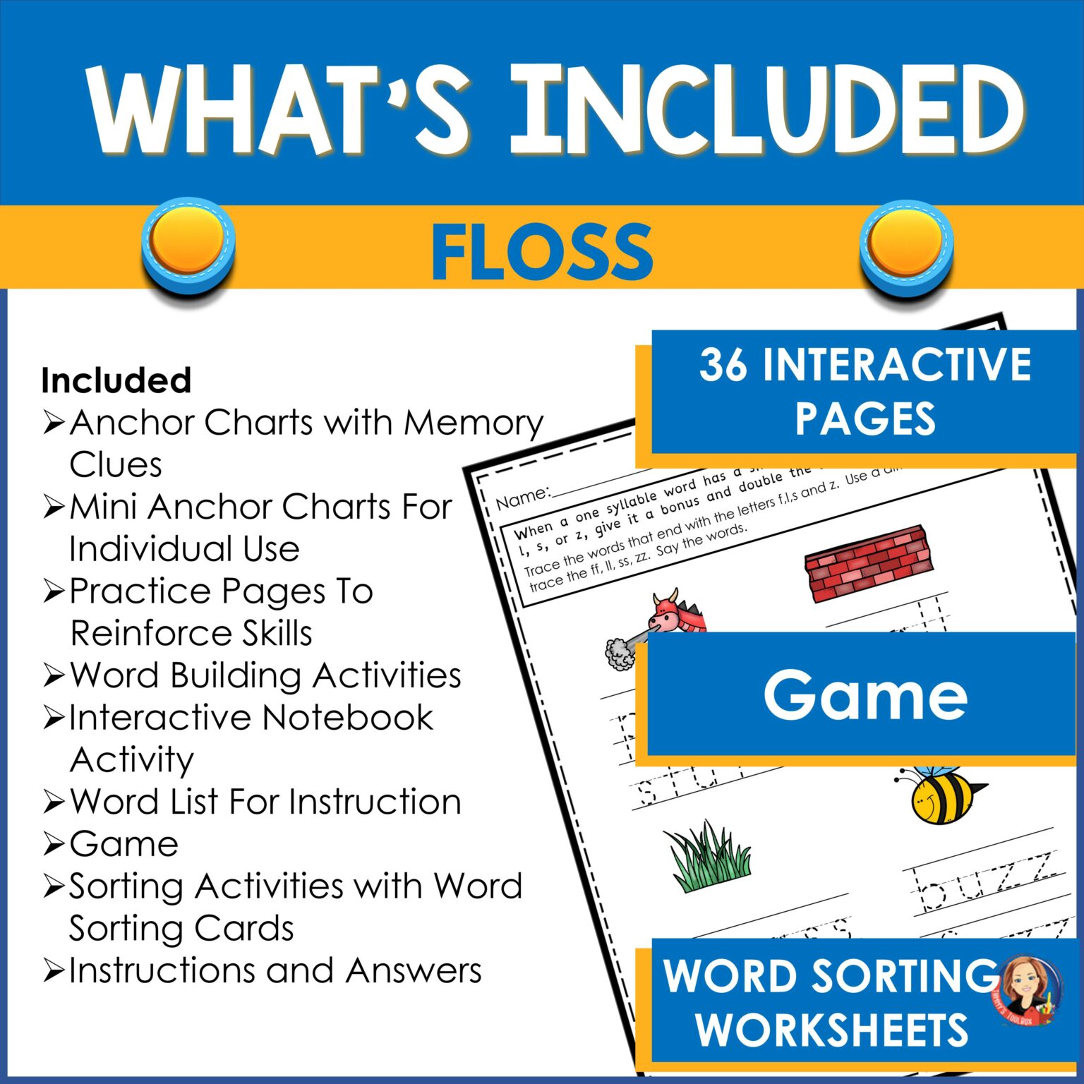 Spelling Rules - The FLSZ Floss Rule Activities | Made By Teachers