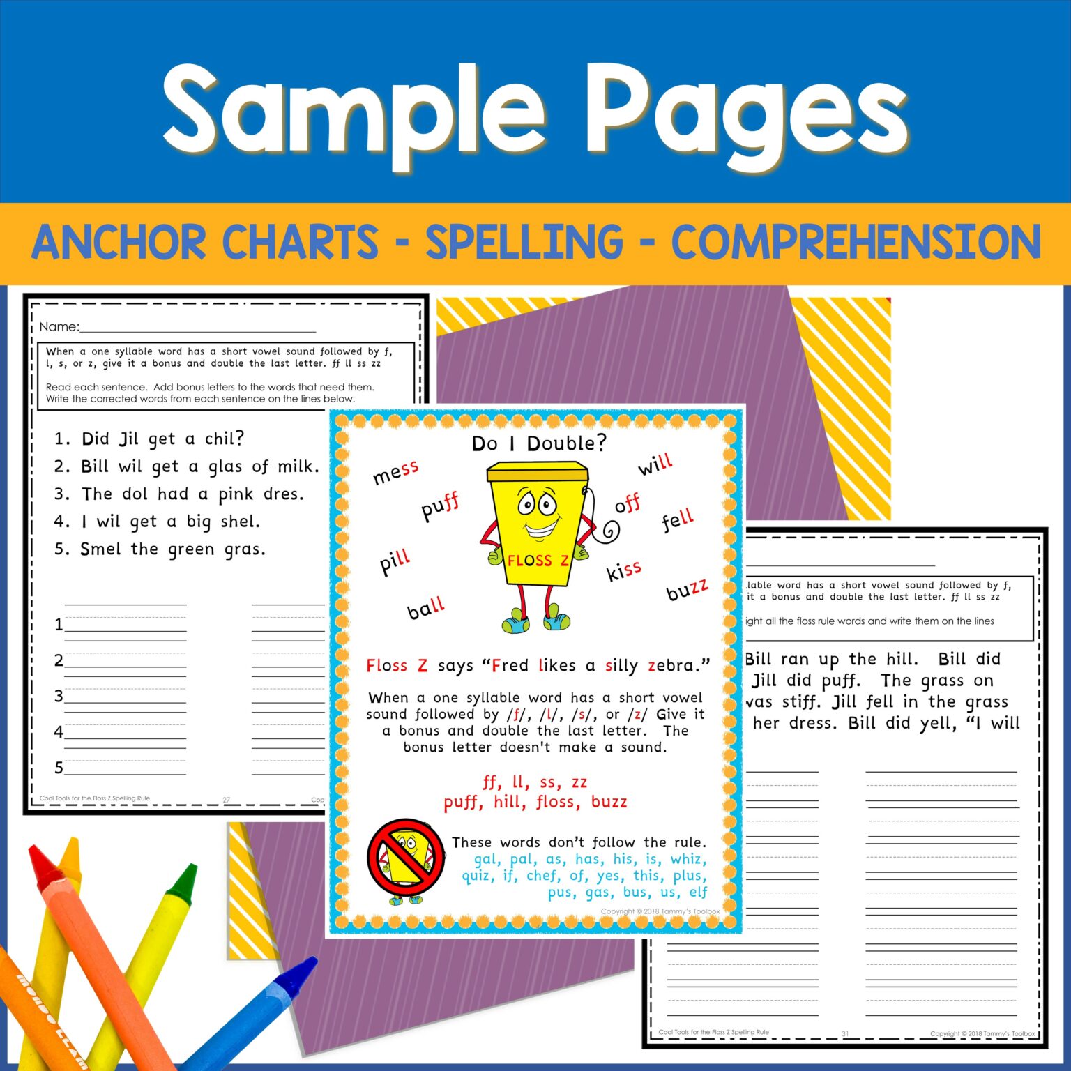 Spelling Rules - The FLSZ Floss Rule Activities | Made By Teachers