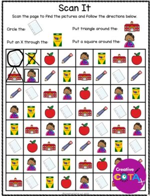 Visual Perceptual Activities for Eye Tracking | Made By Teachers