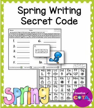Spring Handwriting Secret Code Worksheets | Made By Teachers