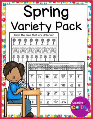 Spring Fine Motor and Visual Perceptual Activities | Made By Teachers