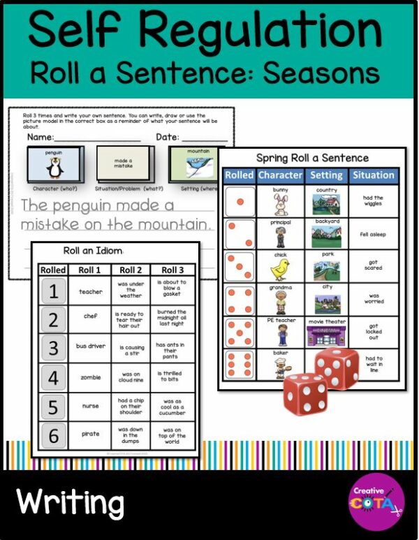 Winter Spring Summer and Fall Handwriting Activiites | Made By Teachers