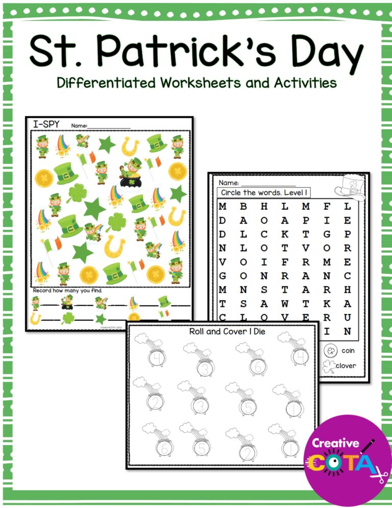 St. Patrick's Day Literacy and Math Activities | Made By Teachers