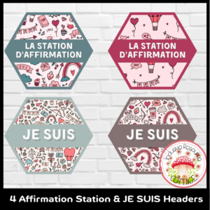 FRENCH-Affirmation Mirror-Affirmation Station-Daily Affirmations-Cards ...