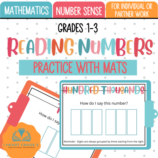 How to Read Numbers: Practice with Mats | Made By Teachers