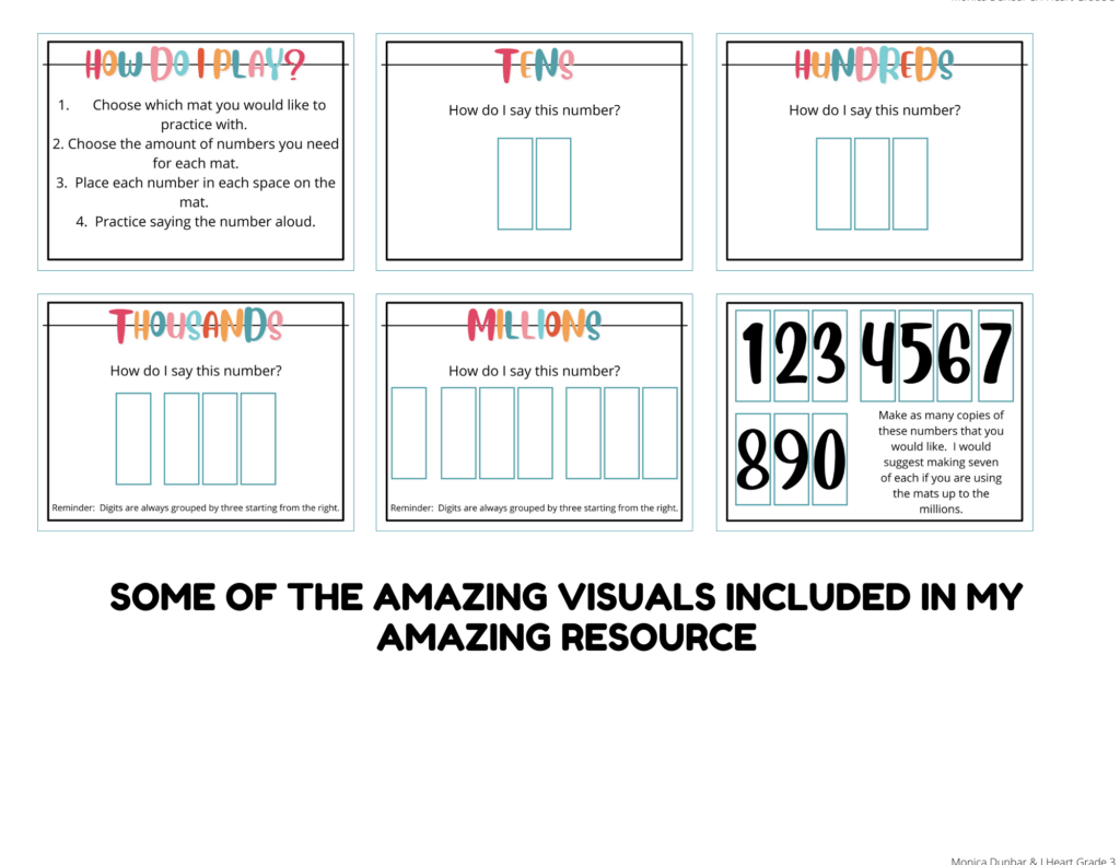 How to Read Numbers: Practice with Mats | Made By Teachers