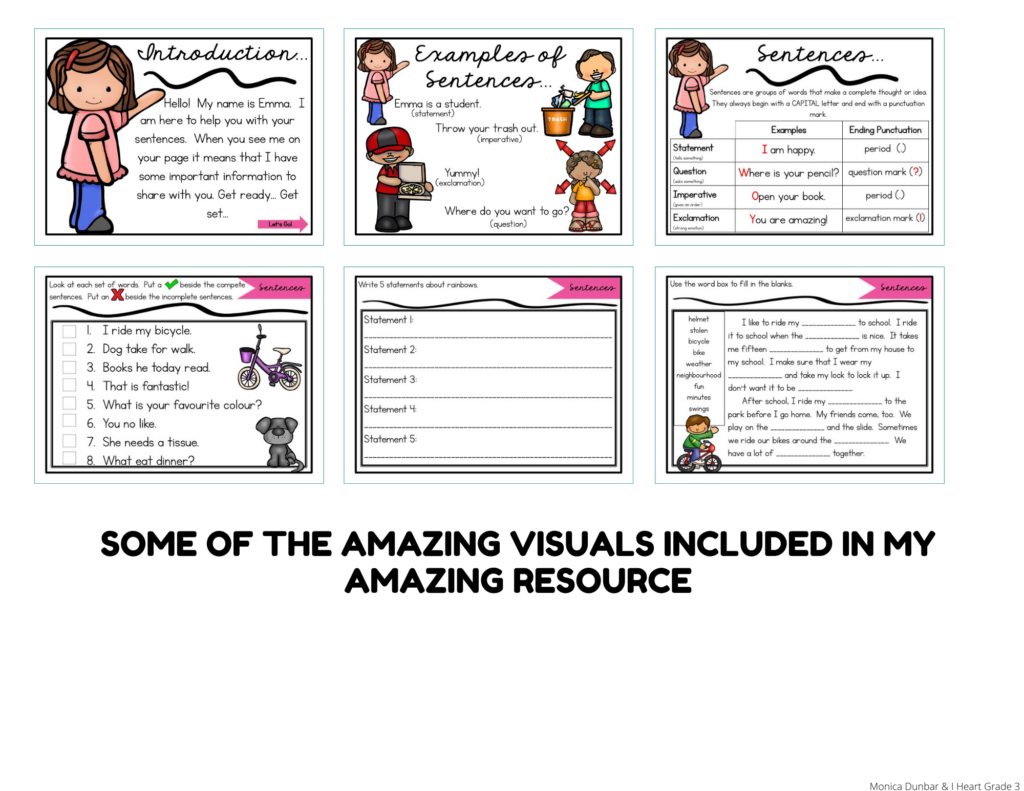 Grammar Guides: Sentences | Made By Teachers