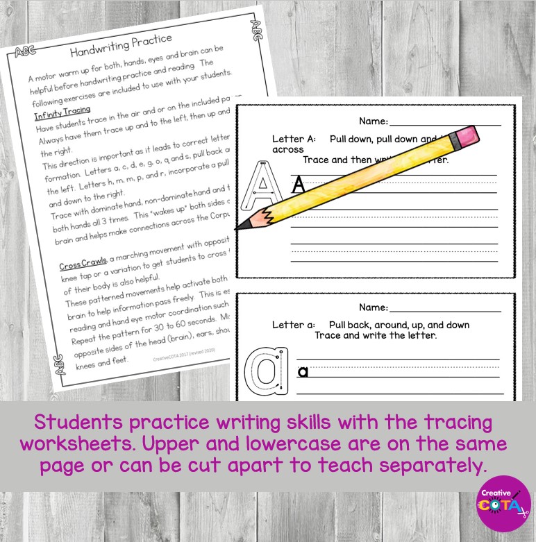 ABC Handwriting Practice Worksheets and Activities | Made By Teachers