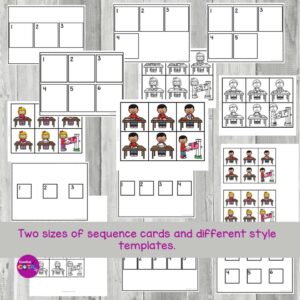 Valentine's Day Sequence Writing Center Activities and Worksheets ...