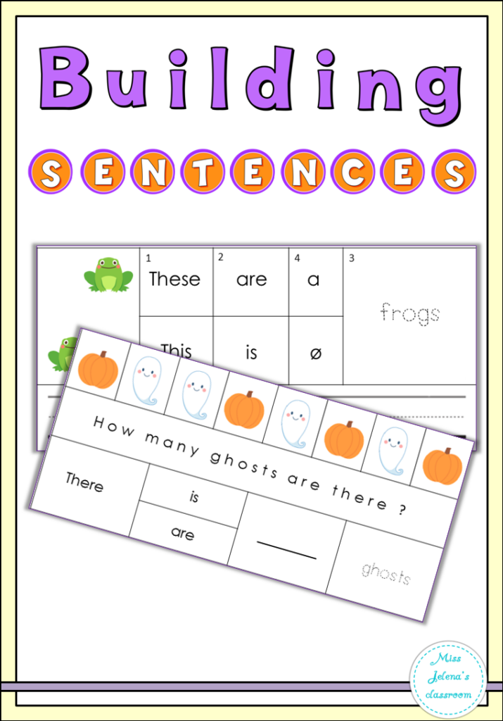 Building Sentences Set V - Present Progressive | Made By Teachers